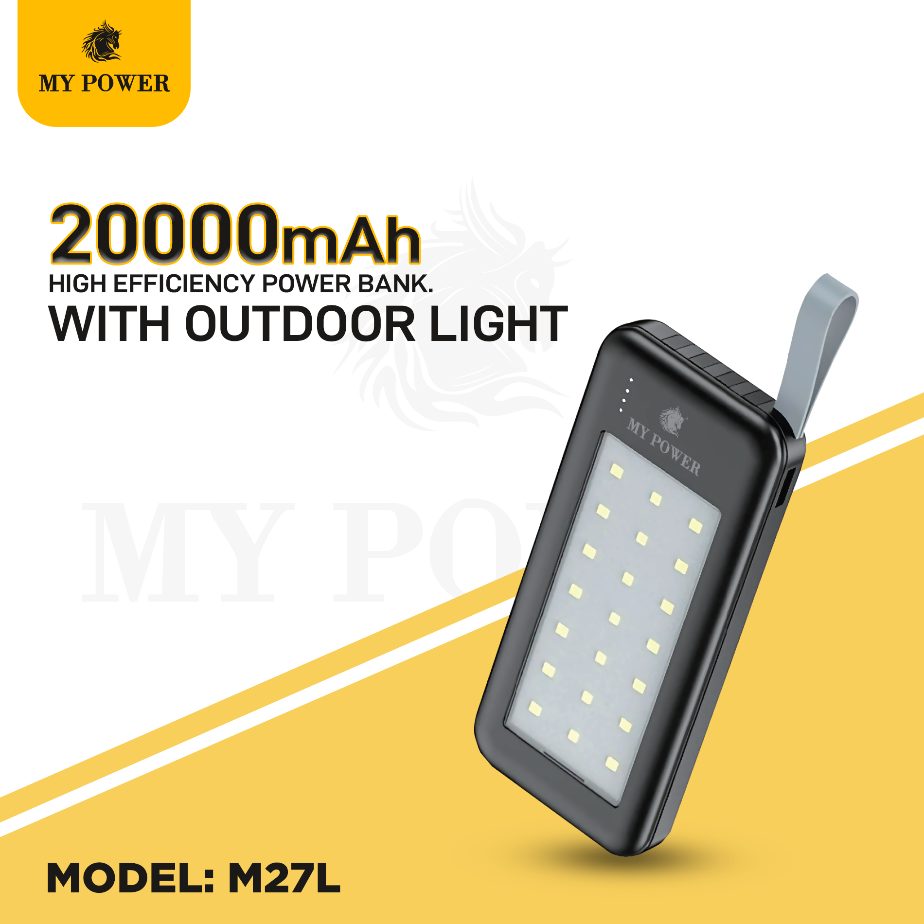 Powerbank 20000mah M27L Powerbank - My Power