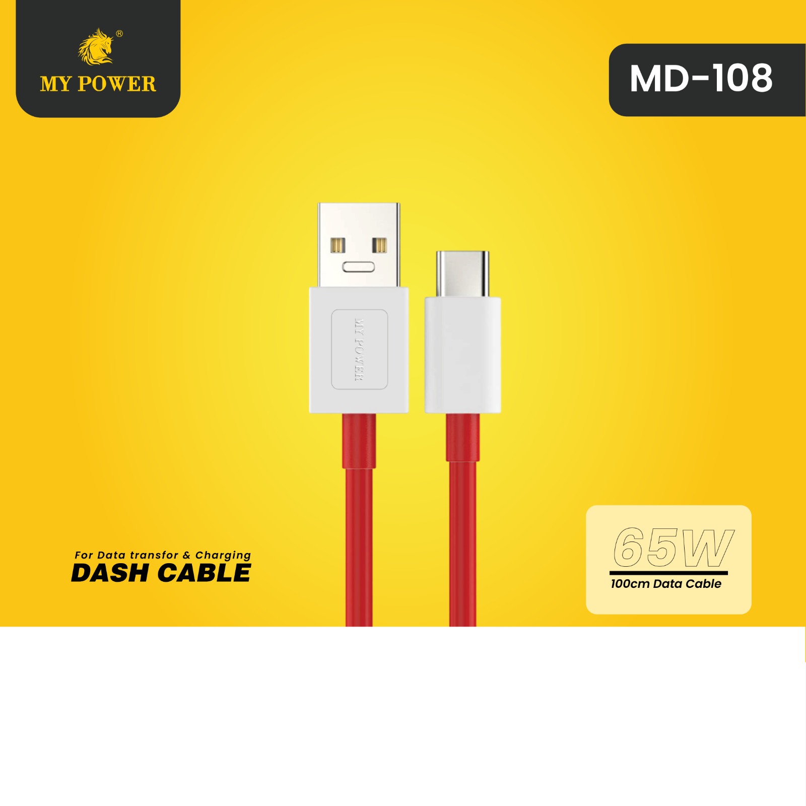 MD108 Dash Cable (Type C) - My Power